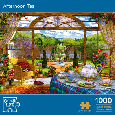 Afternoon Tea 1000 Piece Jigsaw Puzzle From 7.00 GBP | The Works