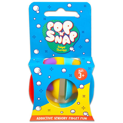 Pop ‘N’ Snap Rainbow Fidget Toy From 0.25 GBP | The Works