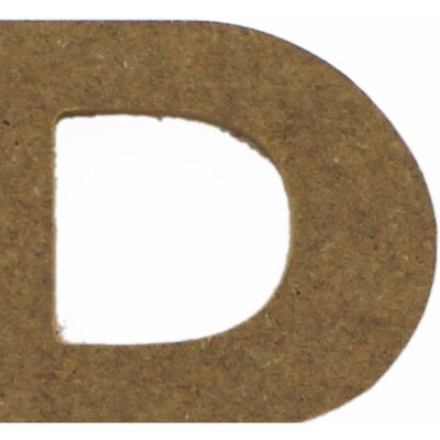 Small MDF Letter P From 0.25 GBP | The Works