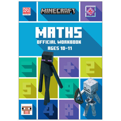 Minecraft Maths Ages 10-11: Official Workbook By Collins KS2 | The Works