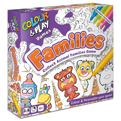 Colour & Play Families Game From 4.00 GBP | The Works