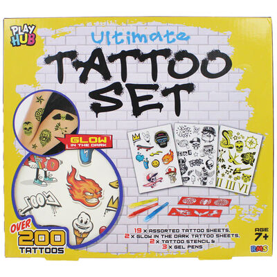 Ultimate Fake Tattoo Set From 7.00 GBP | The Works