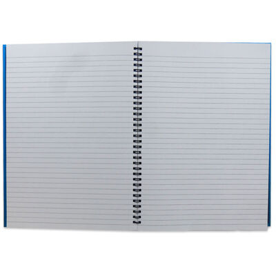 A4 Wiro Hardback Luxpad Silvine Notebook From 3.50 GBP | The Works