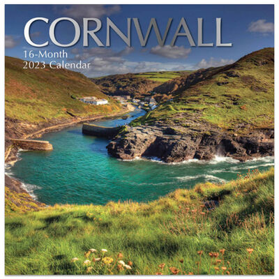 Cornwall 2023 Square Calendar From 0.50 GBP | The Works
