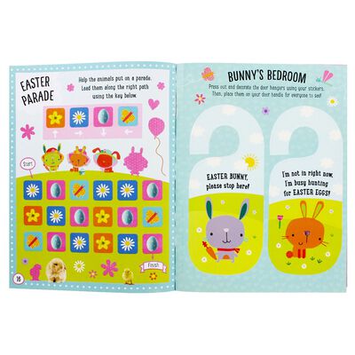 Easter Egg Sticker Activity Book By Make Believe Ideas | The Works