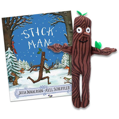 Julia Donaldson's Stick Man: Book & Plush Bundle