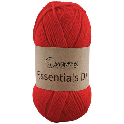 Deramores Studio Essentials: Poppy Yarn 100g From 2.00 GBP | The Works