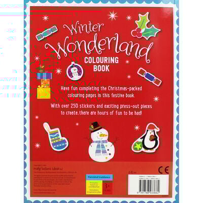 Winter Wonderland Colouring Book By Make Believe Ideas | The Works