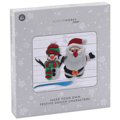Make Your Own Festive Dough Characters Kit From 0.50 GBP | The Works