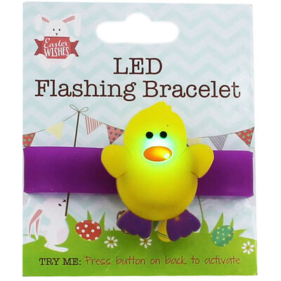 LED Flashing Easter Bracelet - Assorted From 0.50 GBP | The Works