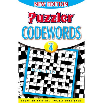 Puzzler Codewords: Volume 4 By Puzzler Media |The Works