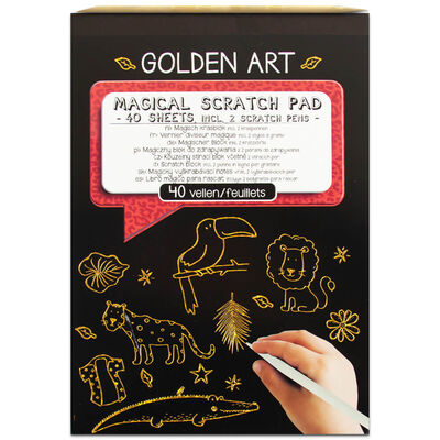 Magical Art Scratch Pad: Assorted From 0.50 GBP | The Works