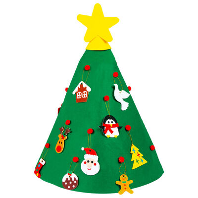 Make Your Own 3D Felt Christmas Tree From 0.50 GBP | The Works