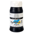 System 3 Acrylic Paint: Mars Black 500ml From 5.00 GBP | The Works