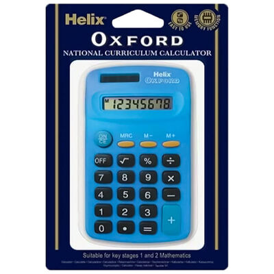 Helix Calculator: Blue From 4.00 GBP | The Works