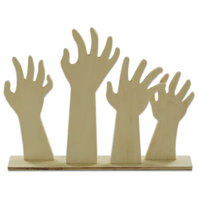 Halloween Wooden Reaching Arms From 4.00 GBP | The Works