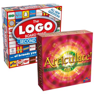 Articulate and Logo Board Games Bundle