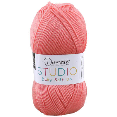 Deramores Studio Baby Soft DK: Coral Yarn 100g From 2.00 GBP | The Works