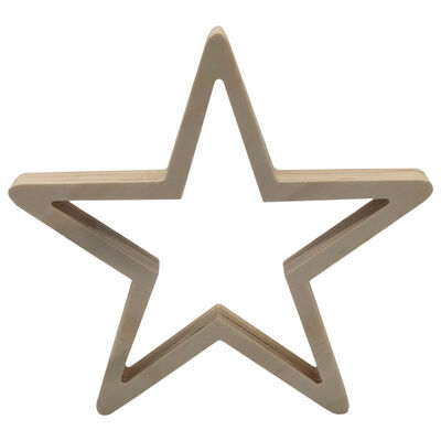 Decorate Your Own Wooden Star Insert From 0.50 GBP | The Works
