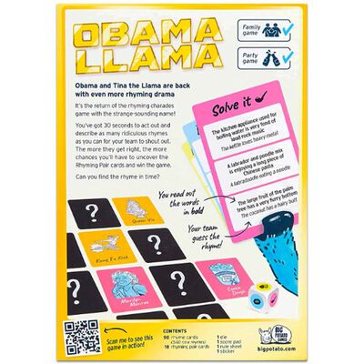 Obama Llama Board Game From 1.00 GBP | The Works