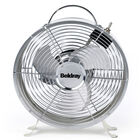 Beldray 8 Inch Cream Clock Fan From 0.10 GBP | The Works