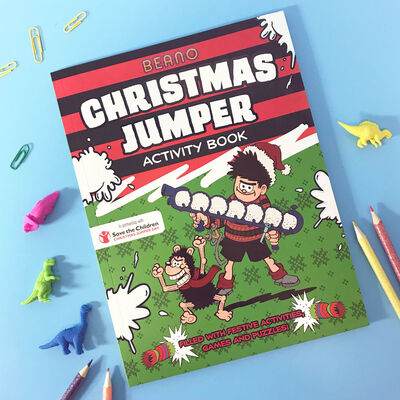 Beano Christmas Jumper Activity Book By Beano Studios Limited | The Works