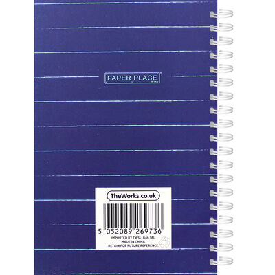 A6 Taking Over Wiro Lined Notebook From 0.10 GBP | The Works