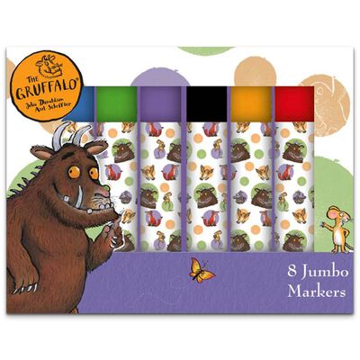 The Gruffalo Jumbo Marker Pens: Pack of 8 From 5.00 GBP | The Works