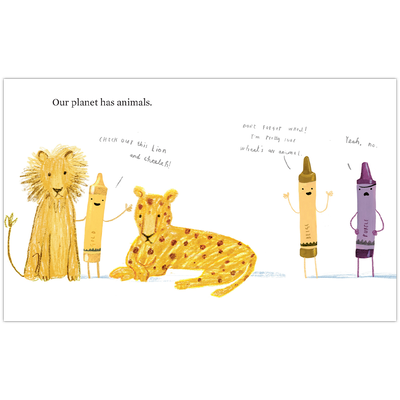 The Crayons Love Our Planet By Drew Daywalt | The Works