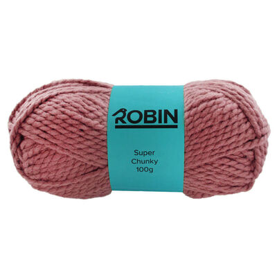Robin Super Chunky: Pale Rose Yarn 100g From 2.00 GBP | The Works