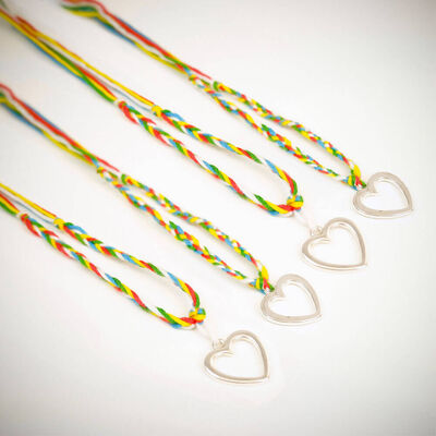 Prima Make Your Own Matching Heart Bracelets From 3.00 GBP | The Works