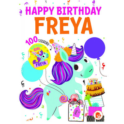 Happy Birthday Freya By Orangutan Books | The Works