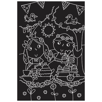 Princesses: Scratch Art By Bookoli Limited | The Works