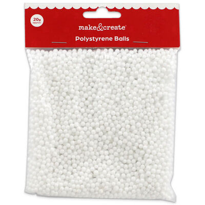 Polystyrene Mini Balls: 20g From 1.00 GBP | The Works