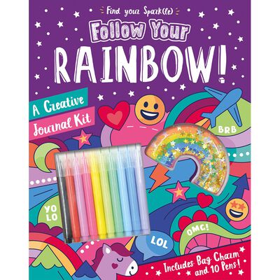 Follow Your Rainbow: A Creative Journal Kit By Cassie Parker | The Works