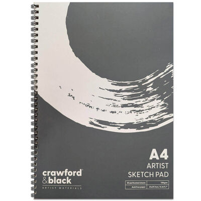75 Piece Stationery Set and A4 Artist Sketch Pad Bundle
