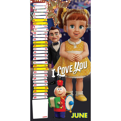 Disney Pixar Toy Story 4 Calendar From 1.75 GBP | The Works