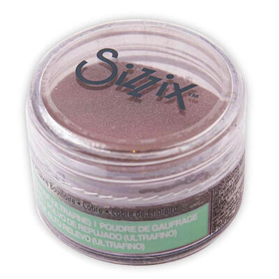 Sizzix Making Essential Opaque 12g Embossing Powder: Copper From 3.50 ...