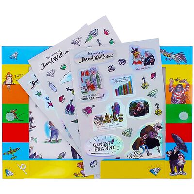 The World of David Walliams Sticker Sheets From 3.00 GBP | The Works