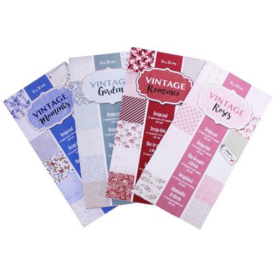 Design Paper Pad - 15cm x 30cm - Assorted From 0.75 GBP | The Works