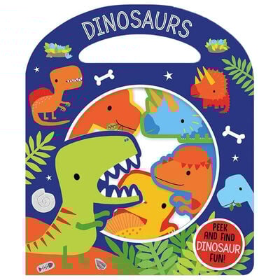 Dinosaurs Cut Out Board Book By Make Believe Ideas | The Works