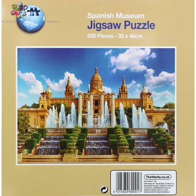 Spanish Museum 500 Piece Jigsaw Puzzle From 0.50 GBP | The Works
