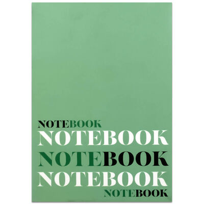 A5 Green Casebound Notebook From 2.00 GBP | The Works