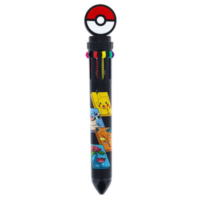 Pokémon 10 Colour Ballpoint Pen From 3.00 GBP | The Works