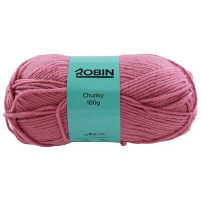 Robin Chunky: Pale Rose Yarn 100g From 2.00 GBP | The Works