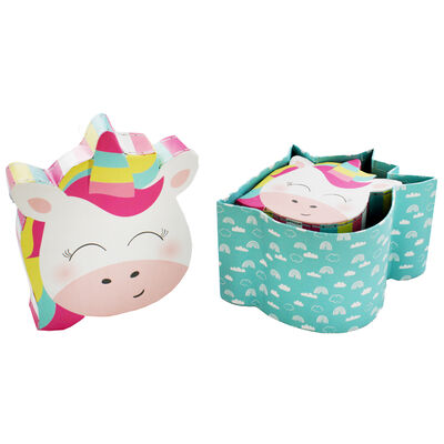 Unicorn Shaped Storage Boxes - Set of 2 From 0.10 GBP | The Works