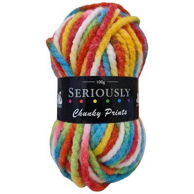 Cygnet Seriously Chunky Prints Kingfisher Yarn 100g From 3.00 GBP | The ...