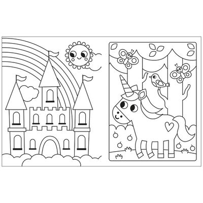 I Can Colour: Unicorns By Make Believe Ideas | The Works