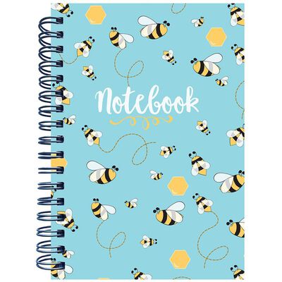 A6 Bees Wiro Notebook From 1.00 GBP | The Works