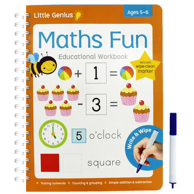 Little Genius: Maths Fun By Lake Press | The Works